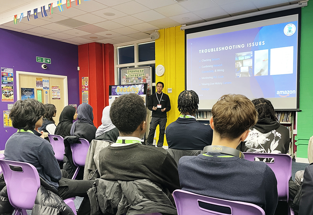 Talking about apprenticeships with academy alumnus Masud - Mulberry ...